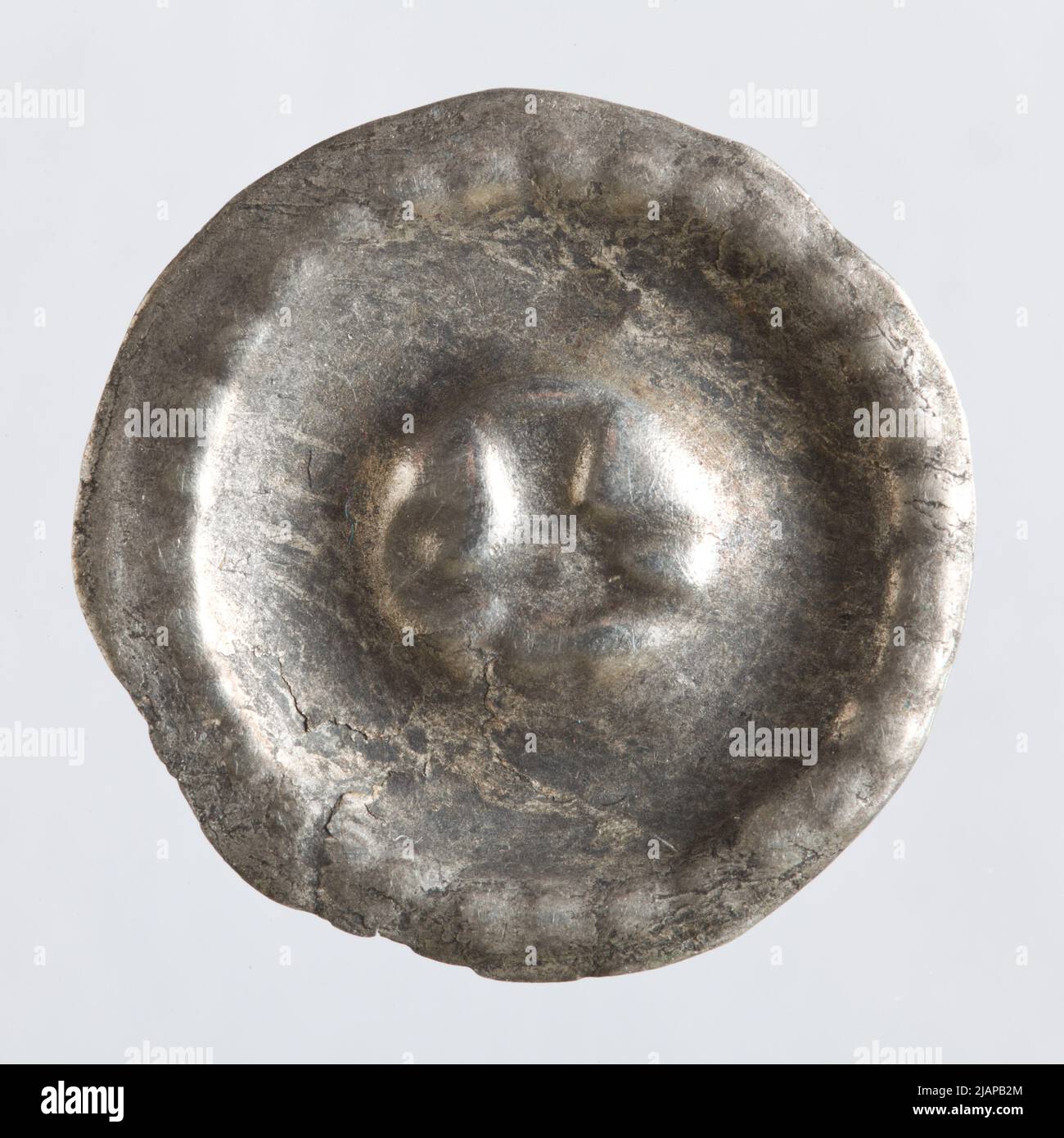 Unidentified ruler, bracteate; the turn of the 13th and 14th centuries ...