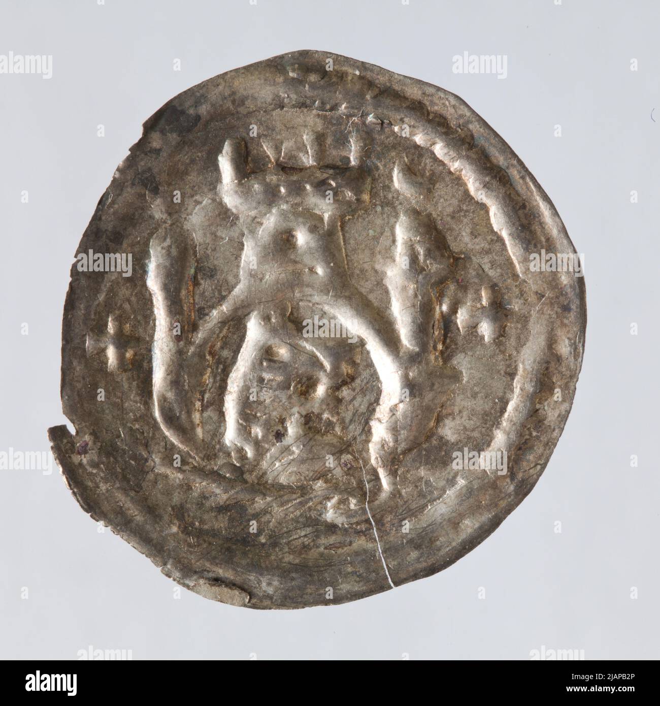 Greater Poland, Ladislaus Odonic (1207 1239), bracteate; the 1st ...
