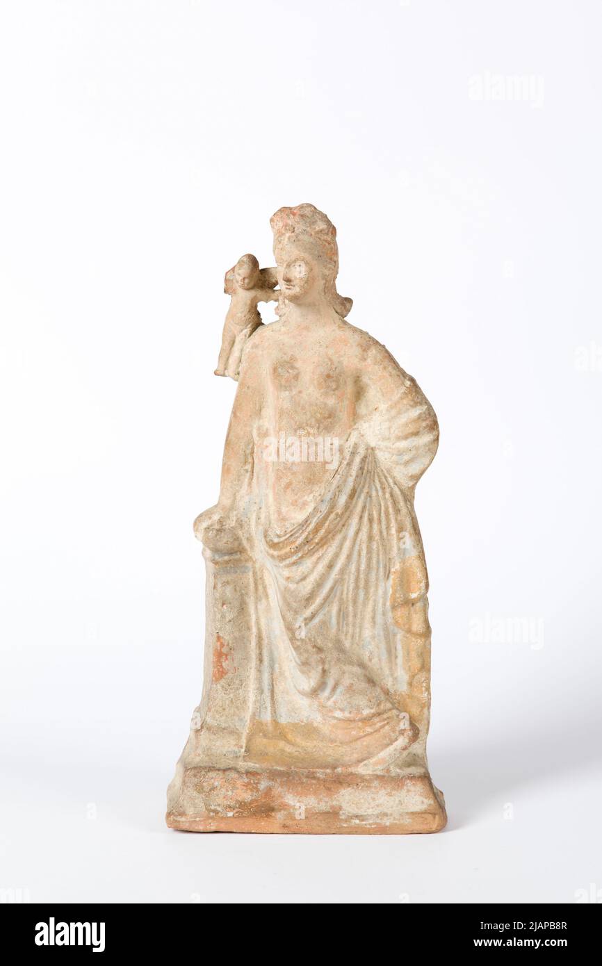 Figurine of Aphrodite with Eros Stock Photo - Alamy