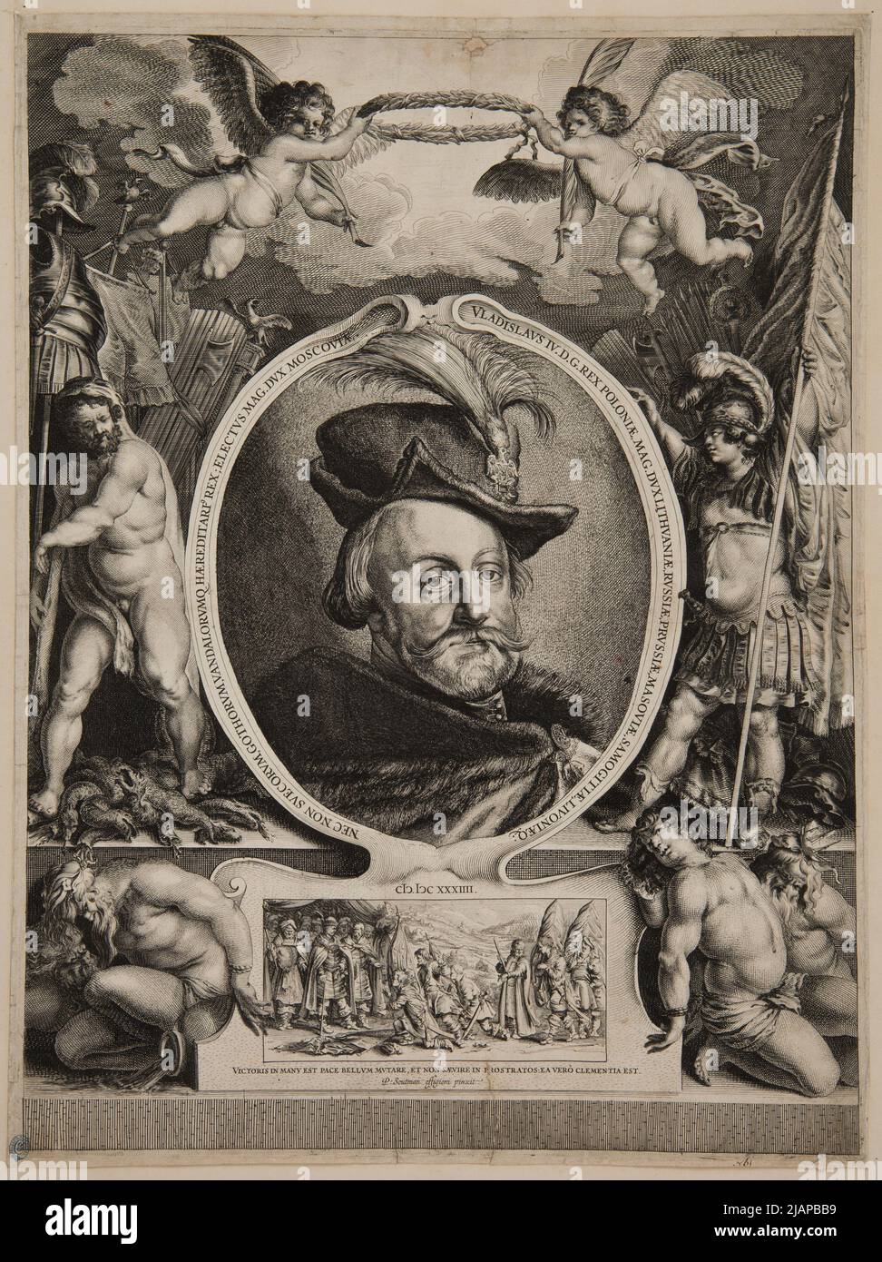 Vladislaus 4. D.G. King Polish Mag. Duke of Lithuania, Russia, Prussia ...