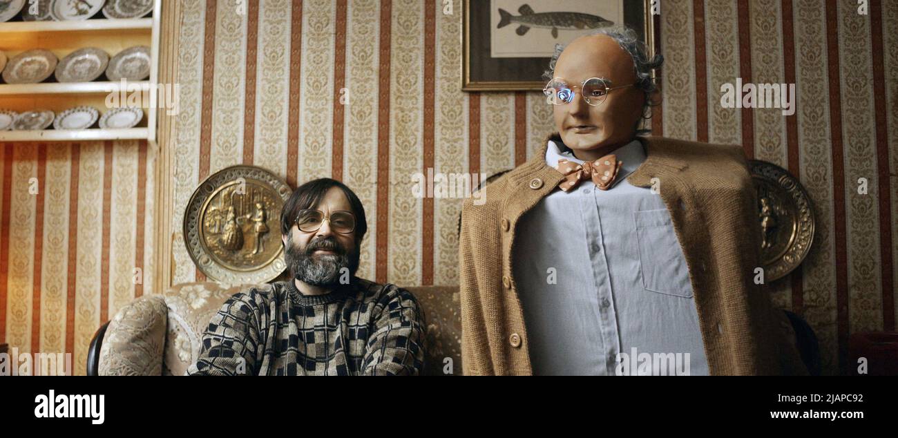 BRIAN AND CHARLES, from left: David Earl, Charles (voice: Chris Hayward), 2022. © Focus Features ...