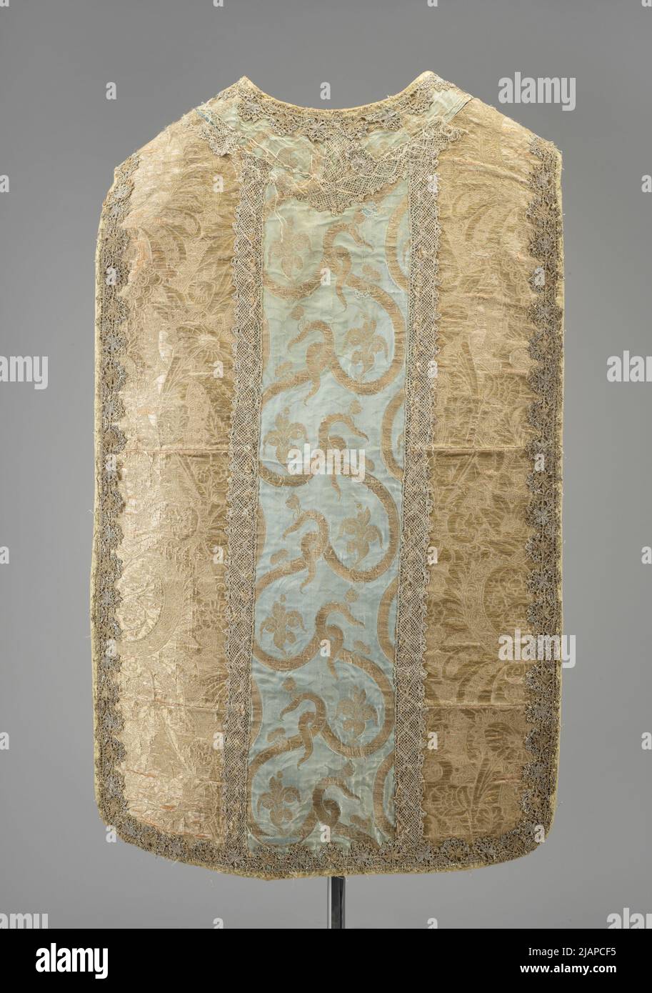 Chasuble made of brocade unknown Stock Photo - Alamy