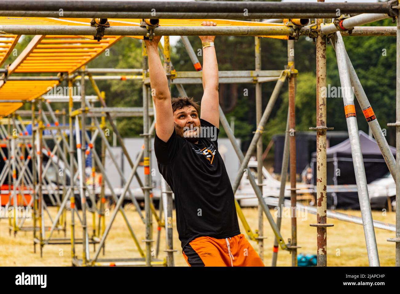 Poznan, Poland - June 2021: An hard extreme obstacle course Survival ...