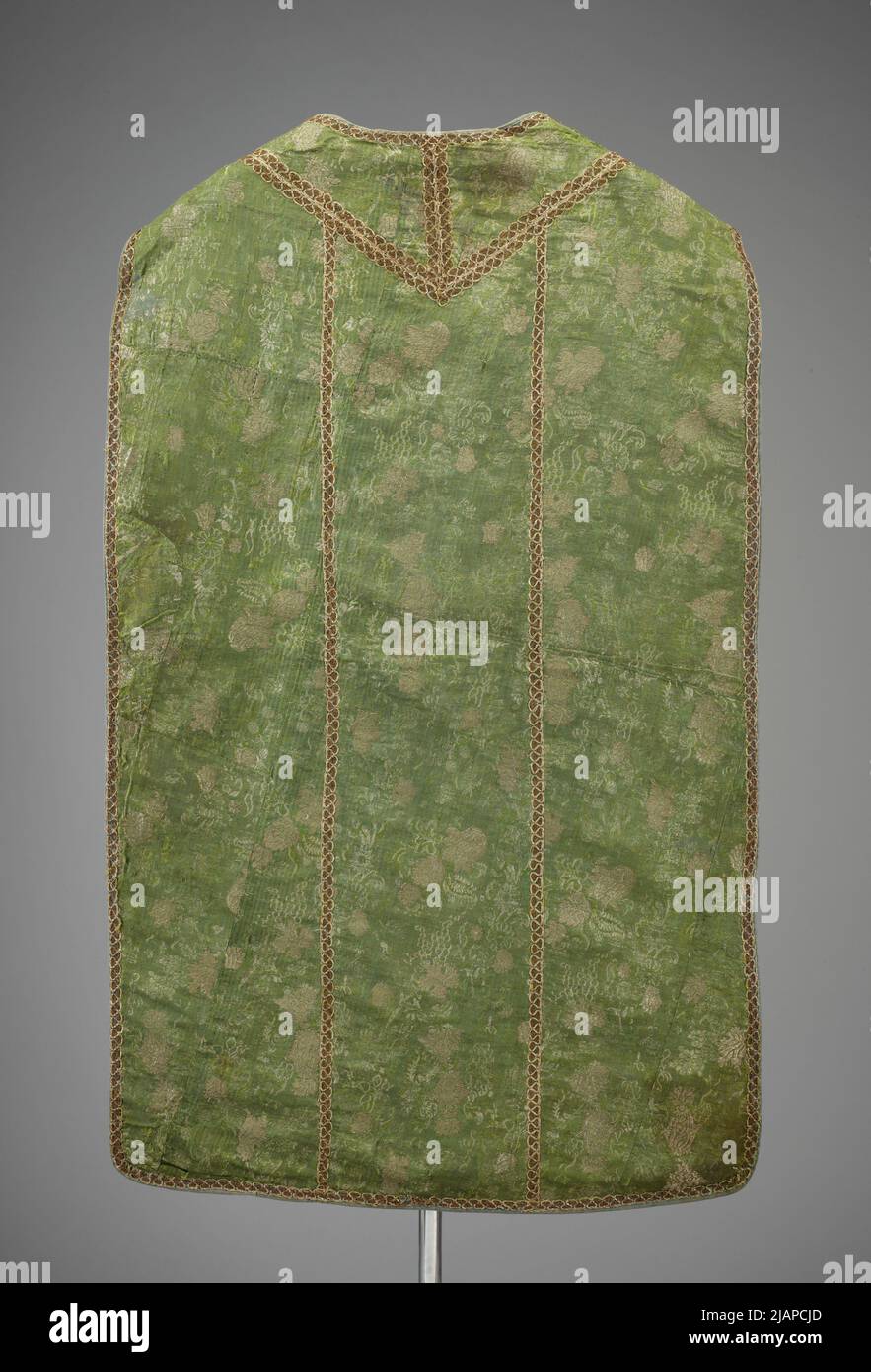 Chasuble made of silk fabric unknown Stock Photo - Alamy