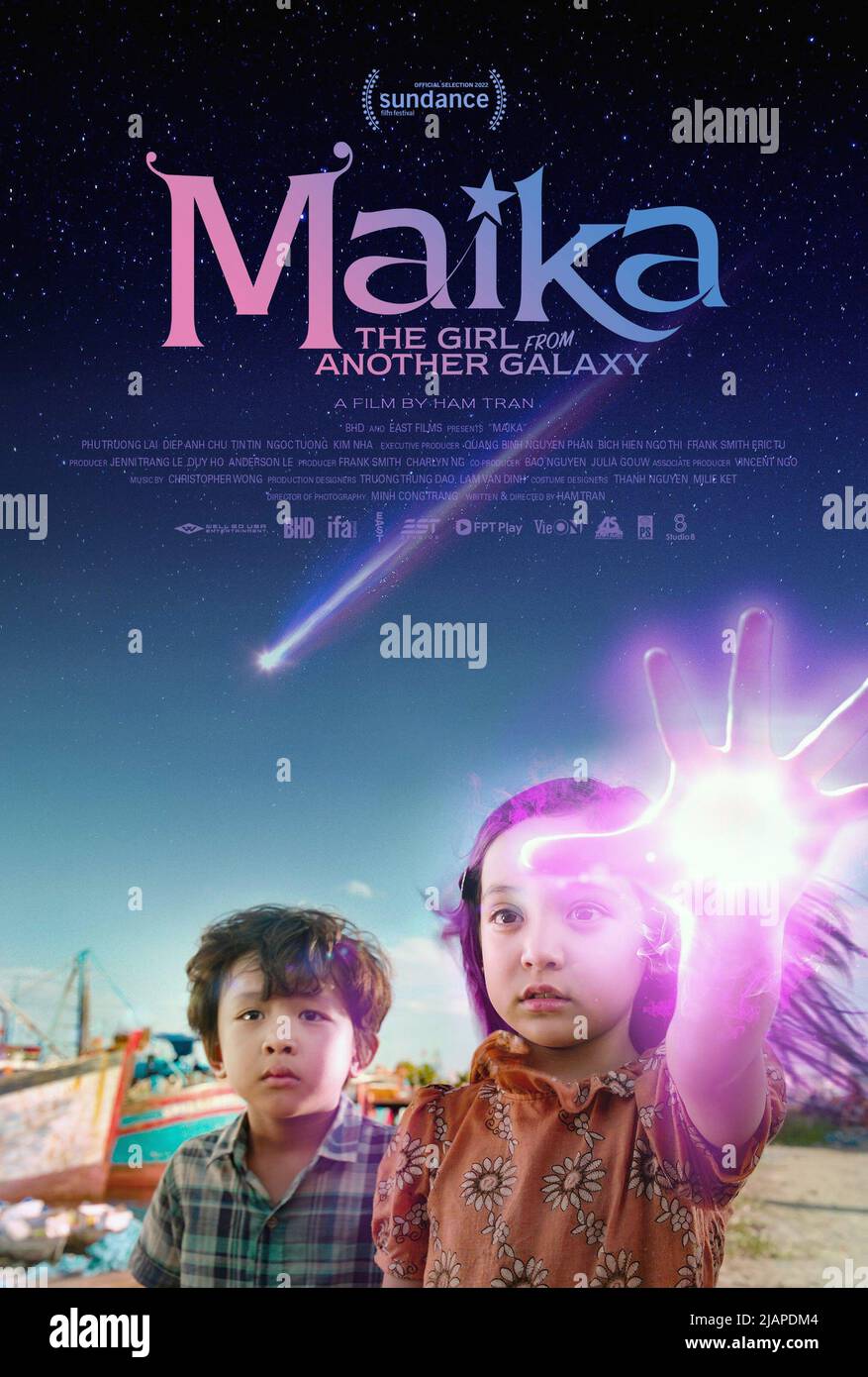 MAIKA: THE GIRL FROM ANOTHER GALAXY, (aka MAIKA), poster, from left ...