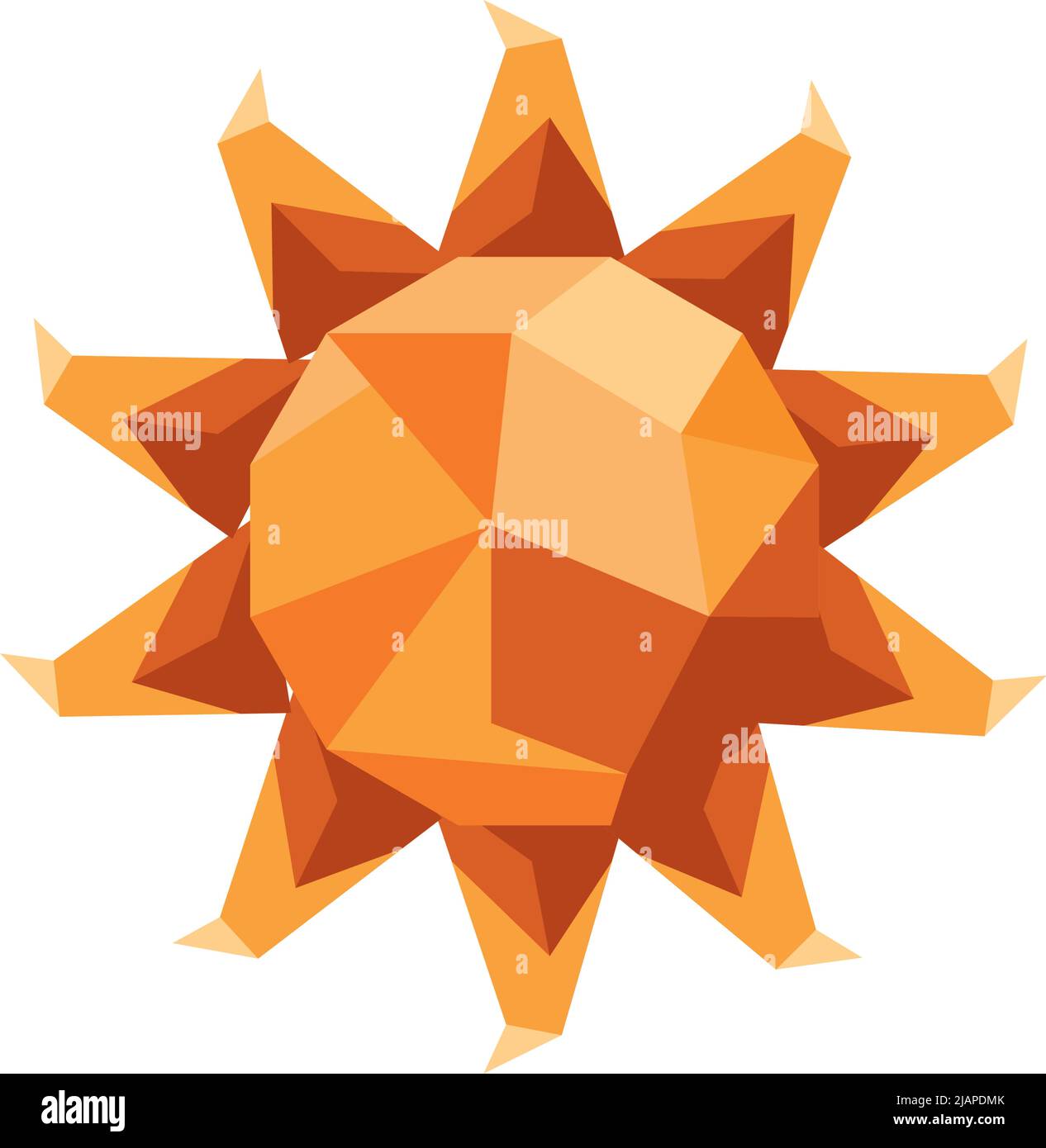 Golden sun rising Stock Vector Images - Alamy
