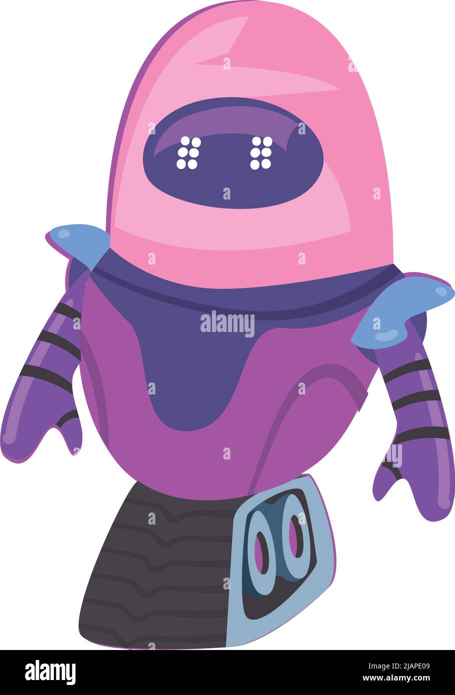 Pink humanoid robot isolated hi-res stock photography and images - Alamy