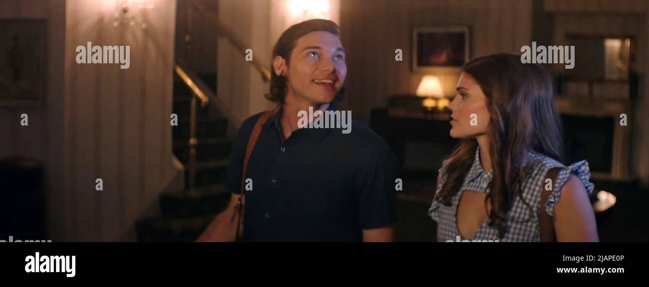 THE OVERNIGHT, from left: Zebedee Row, Brittany Clark, 2022. © Vertical ...