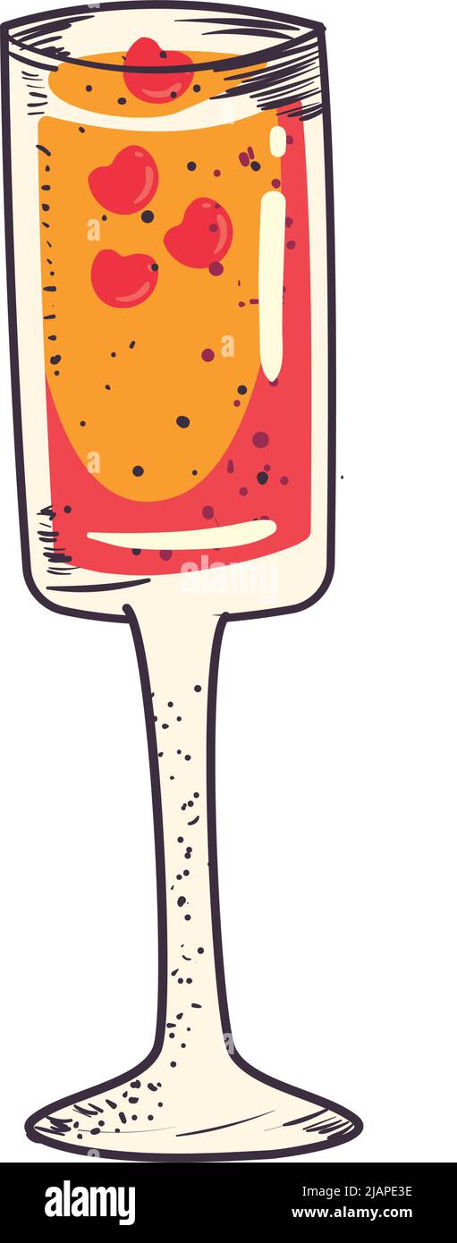 red cocktail design Stock Vector Image & Art - Alamy