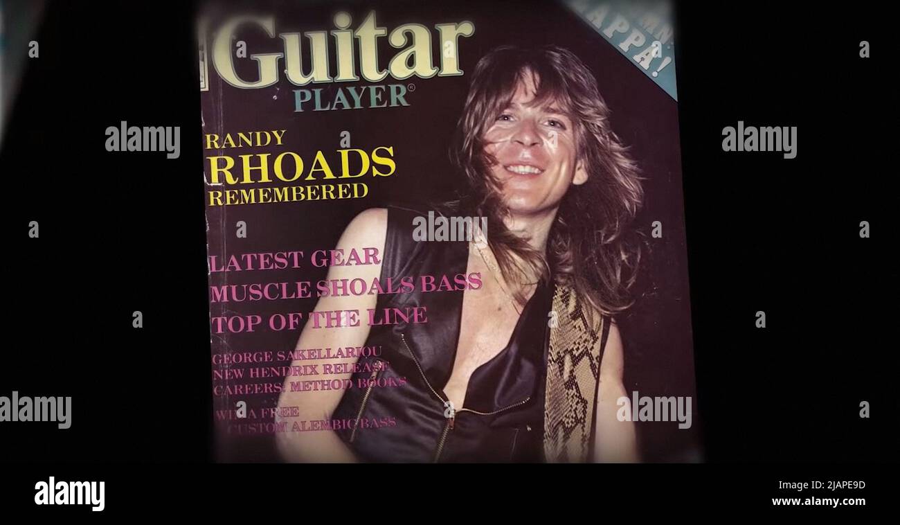 RANDY RHOADS: REFLECTIONS OF A GUITAR ICON, Guitar Player magazine with ...