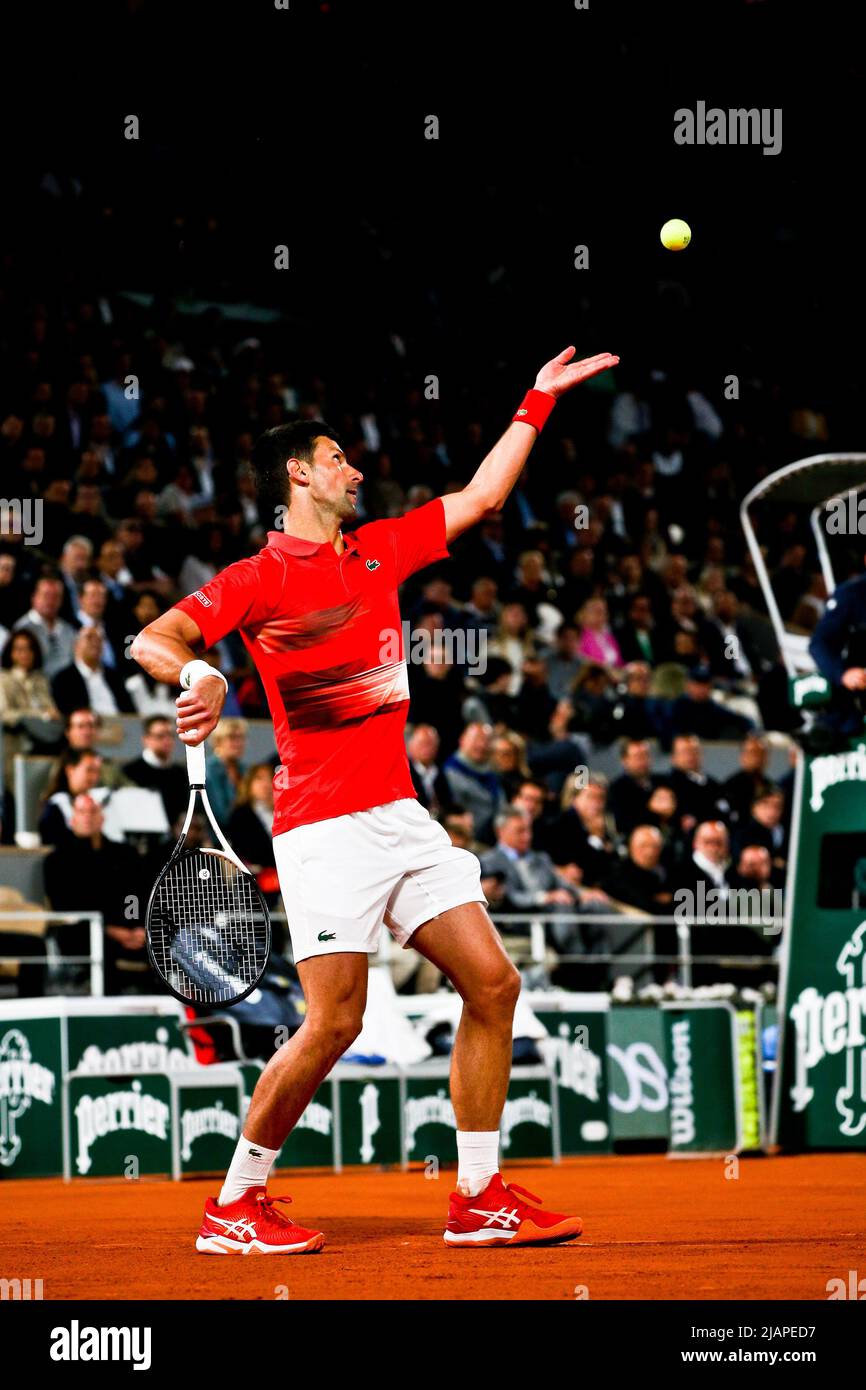 PARIS, IF - 31.05.2022: ROLAND GARROS 2022 - Novak Djokovic (SRB ...