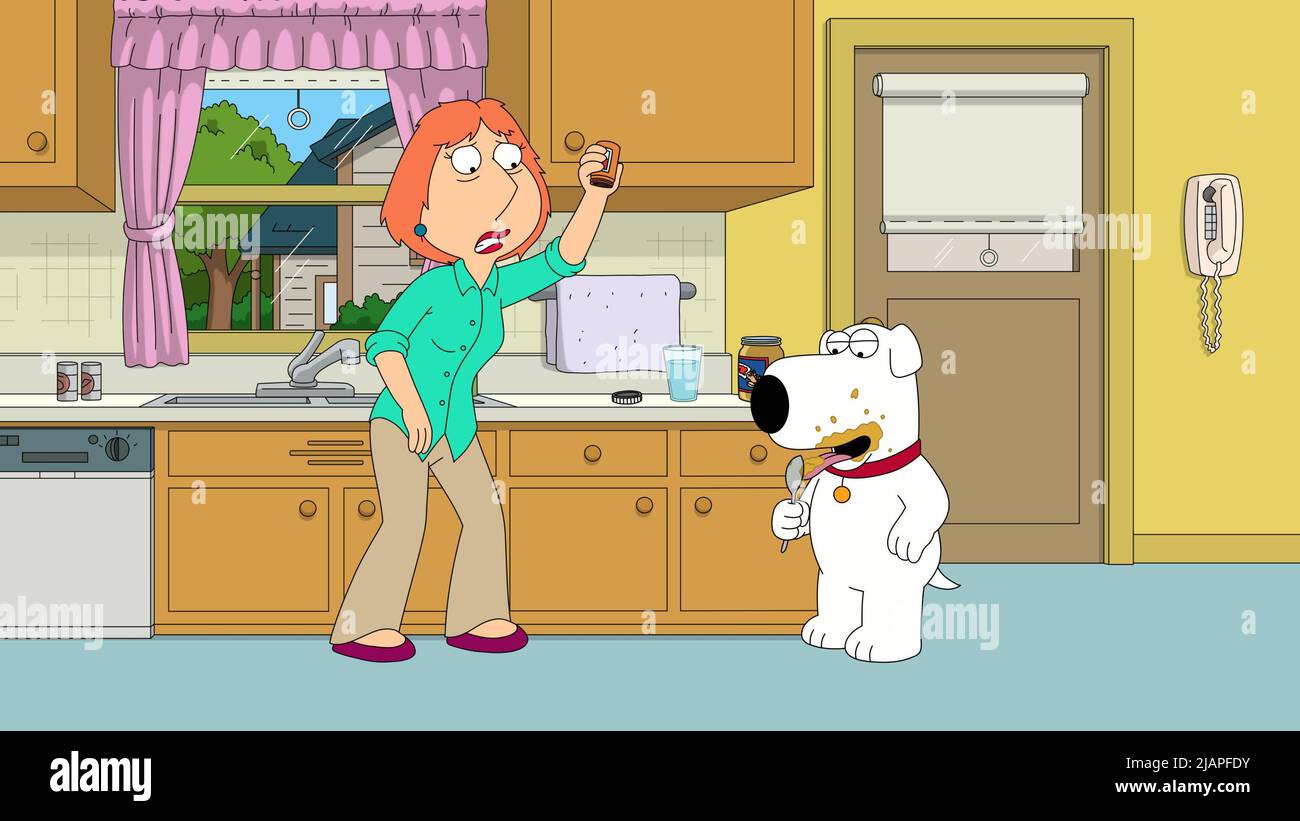 FAMILY GUY, from left: Lois Griffin (voice: Alex Borstein), Brian ...