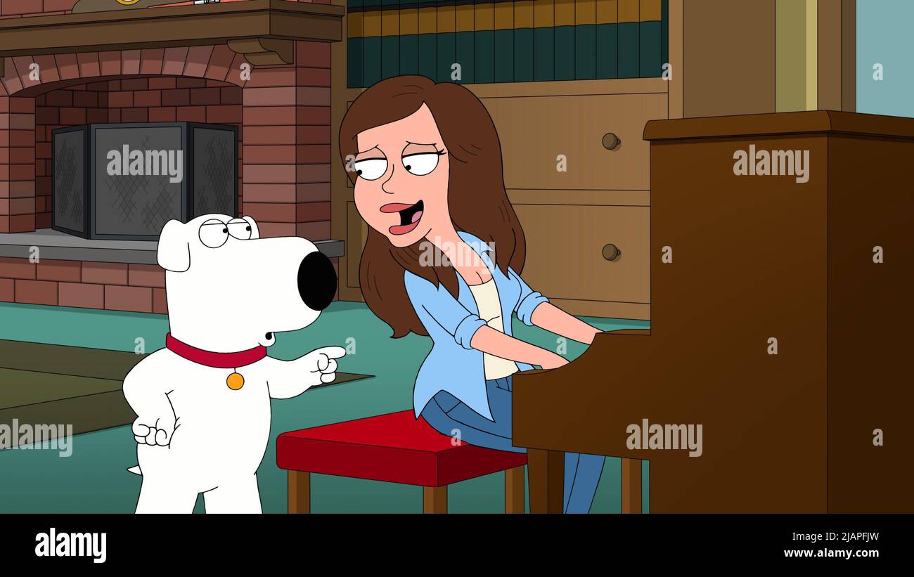 FAMILY GUY, from left: Brian Griffin (voice: Seth MacFarlane), Alana ...