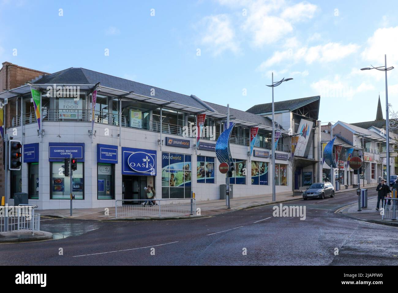 Seaside town shopping centre The Flagship Centre Bangor County Down ...