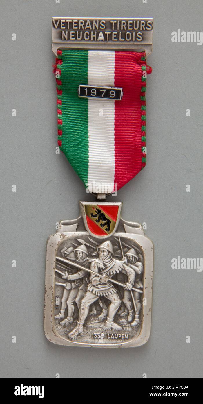 Memorial badge of the shooting competition Kramer, Paul Stock Photo - Alamy