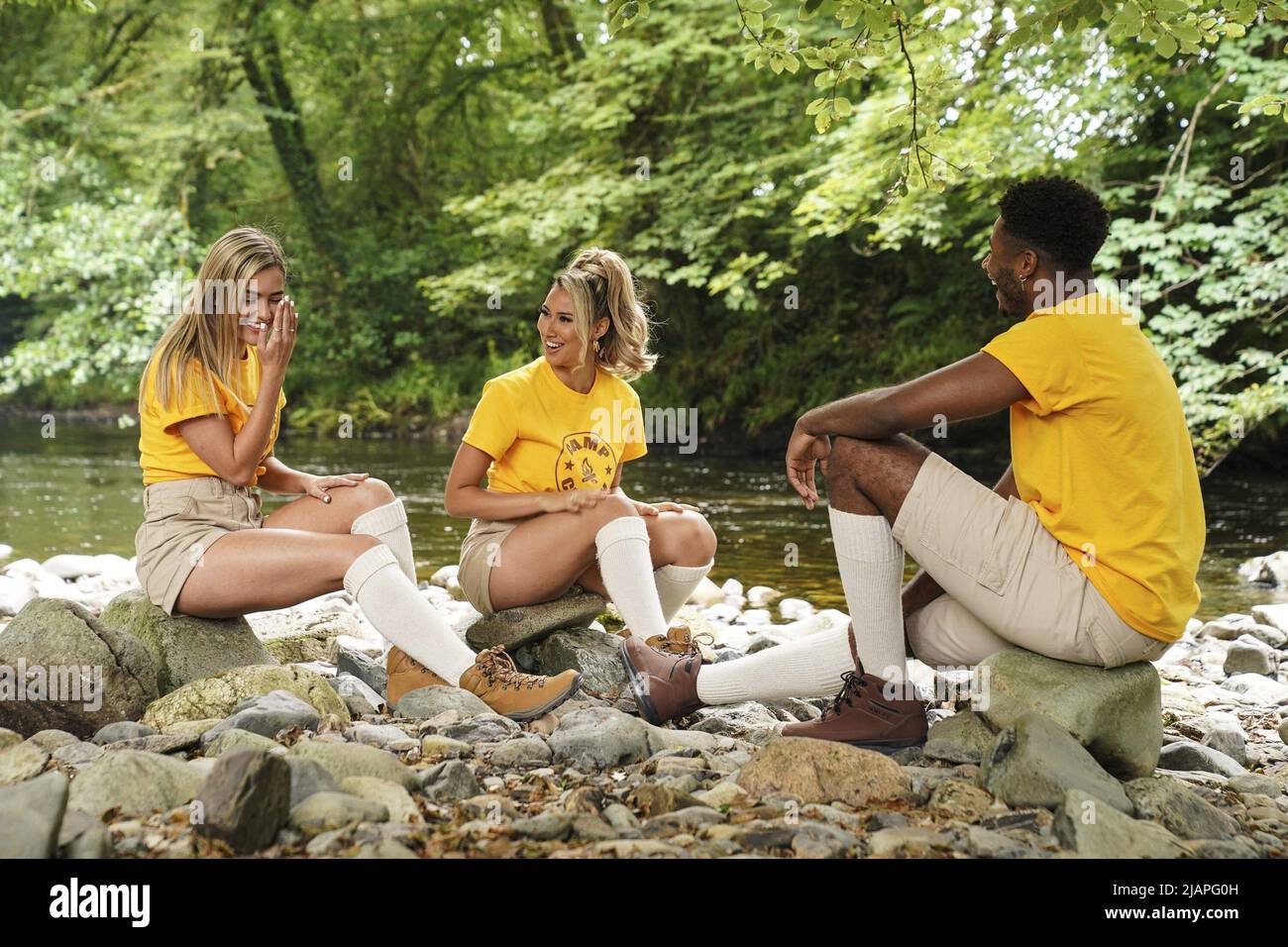LOVESTRUCK HIGH, from left: Megan Vail, Yasmine Raveea Morsi, Alexis ...