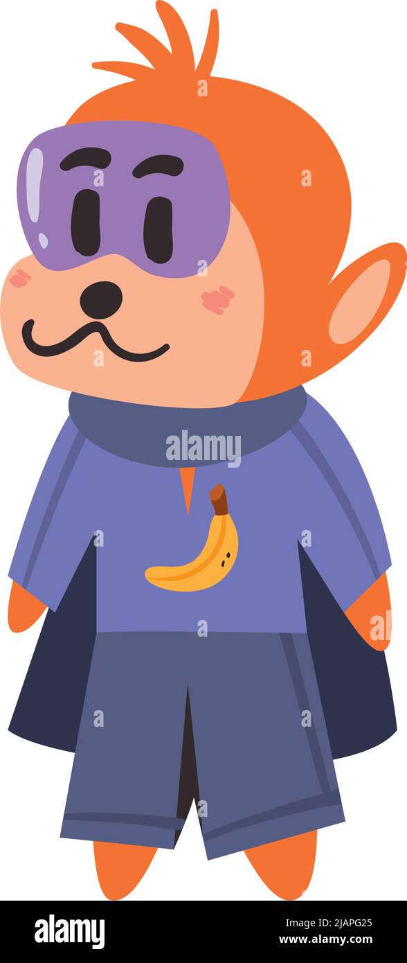 flat super monkey design Stock Vector Image & Art - Alamy