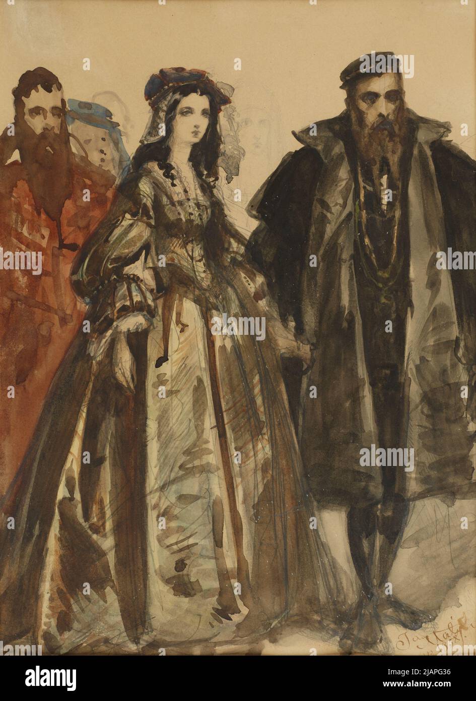 Jan matejko barbara hi-res stock photography and images - Alamy