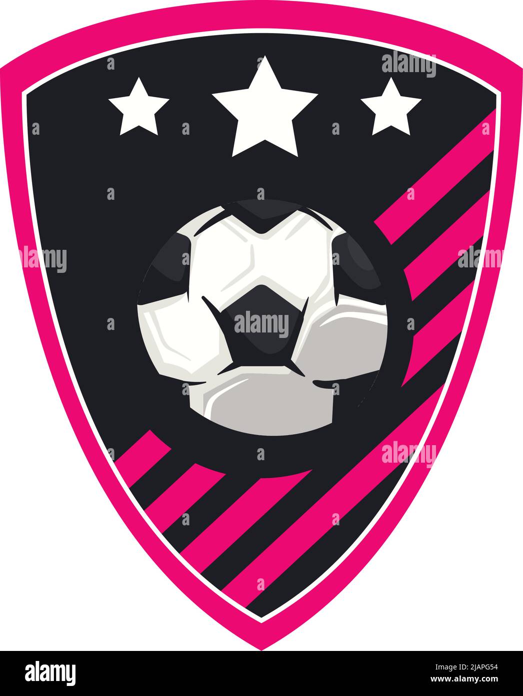 soccer shield design Stock Vector Image & Art - Alamy