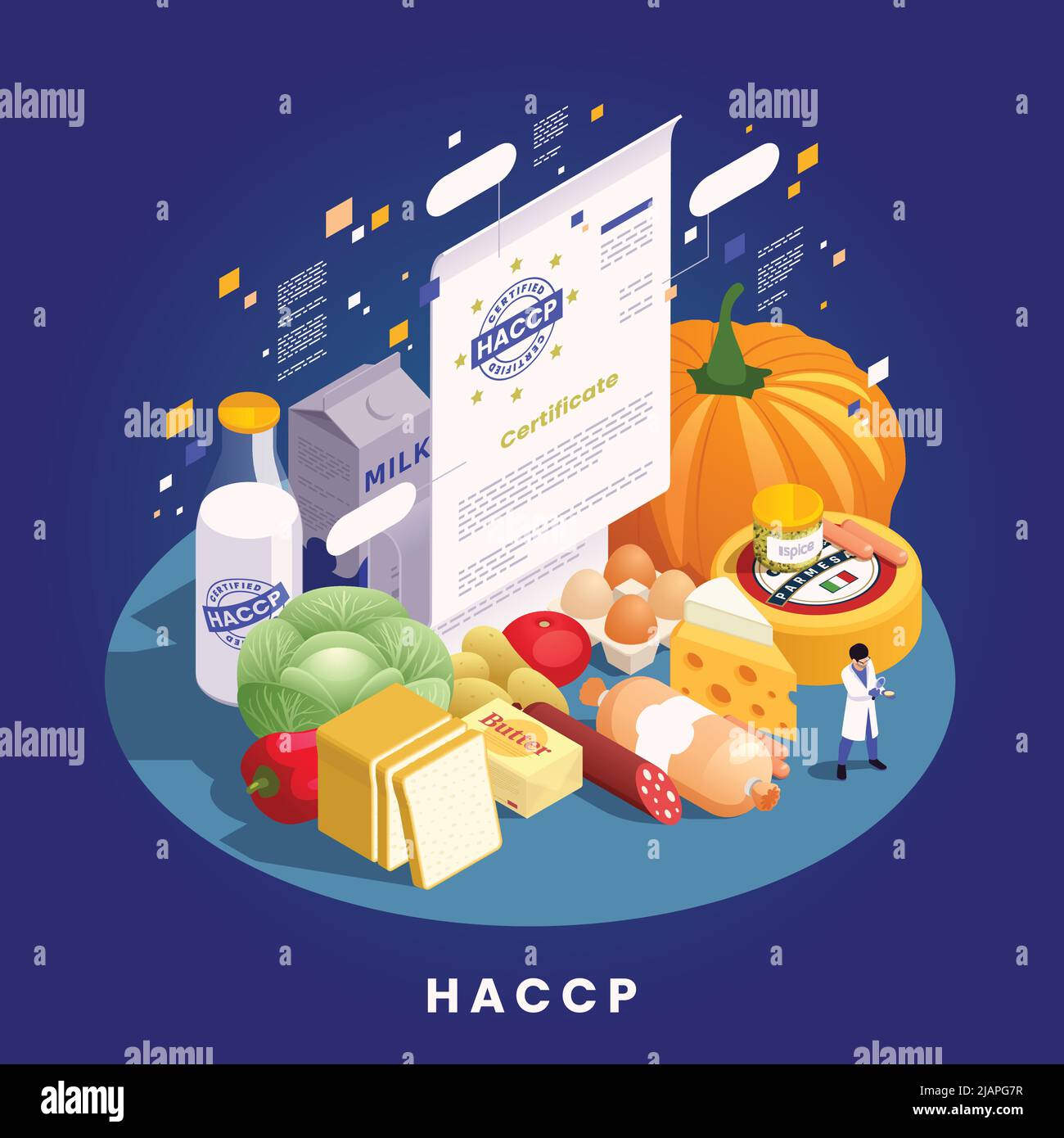 Haccp Stock Vector Images - Alamy