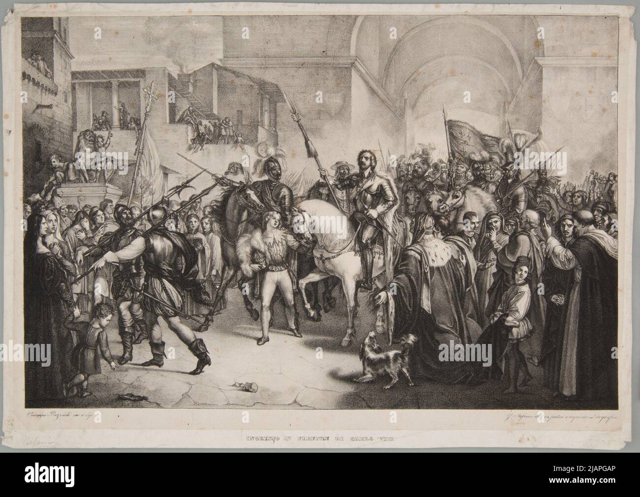 Charles viii florence hi-res stock photography and images - Alamy