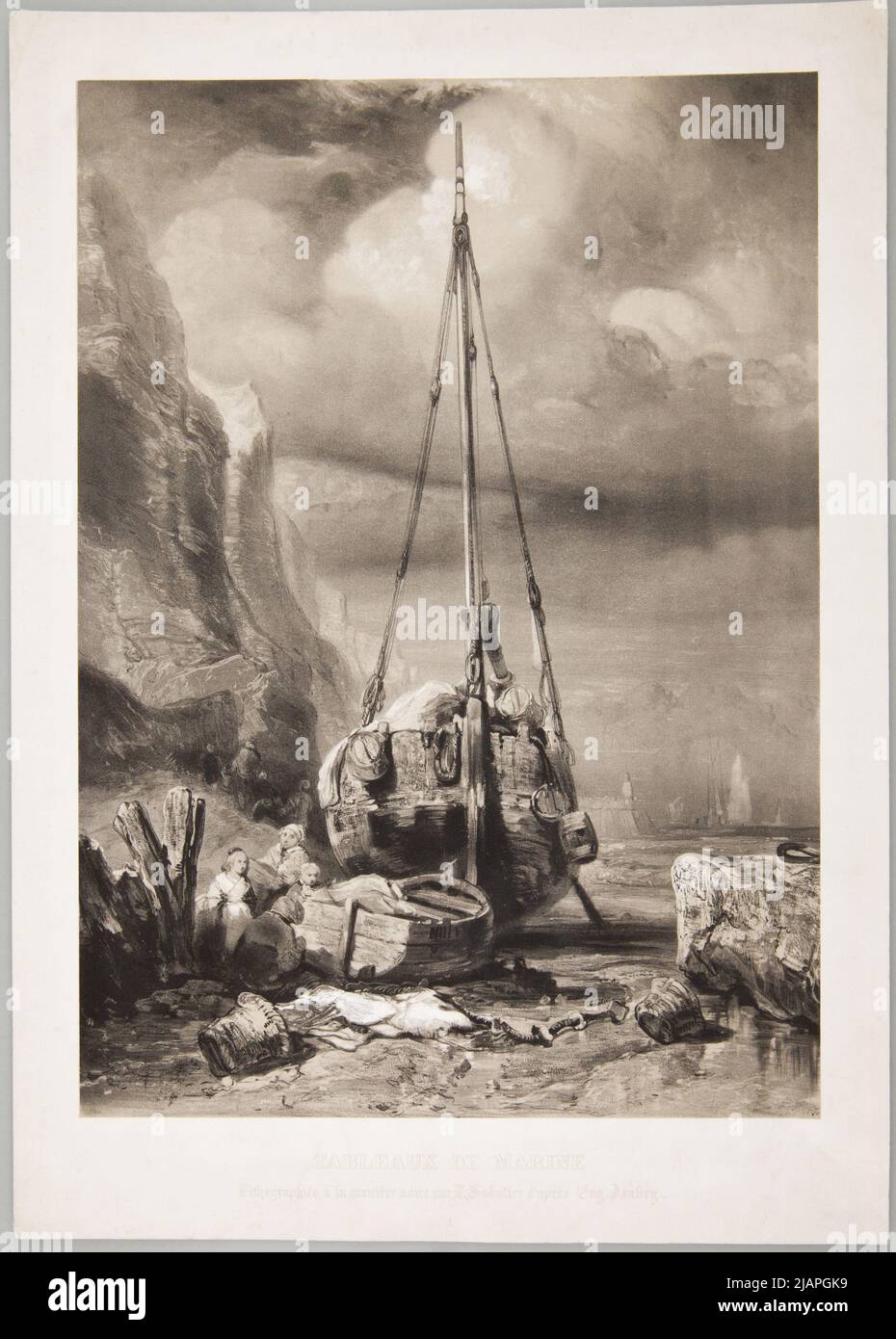 Naval paintings Sabatier, Léon Jean Baptiste ( 1887), Isabey, Eugène ...