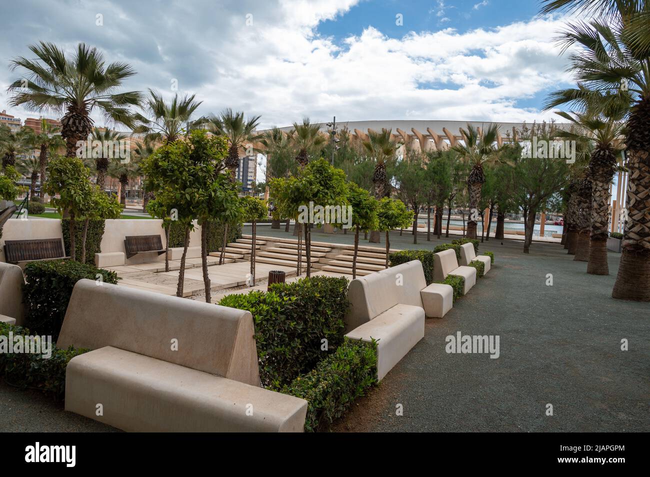 Malaga central city part hi-res stock photography and images - Alamy