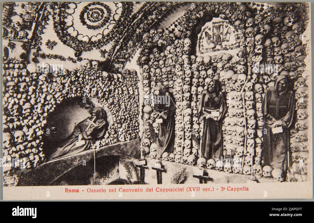 Rome Capuchin tomb chapel Stock Photo - Alamy