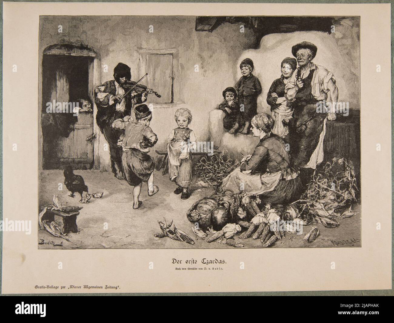 The first Czardasz according to the image of Otto von Baditz. Knesing ...