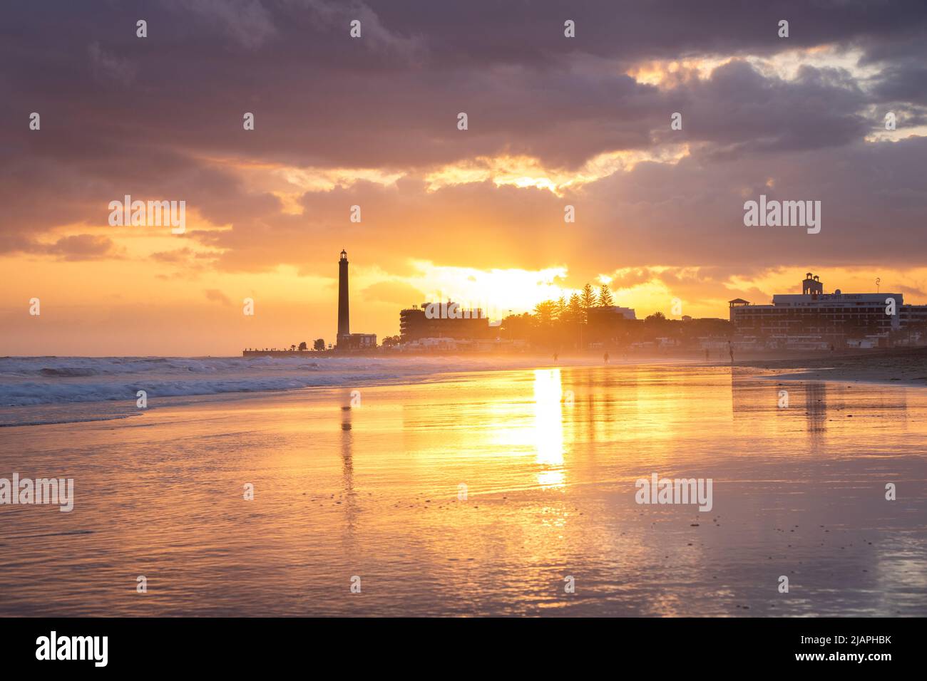Gran canaria sunset hi-res stock photography and images - Alamy