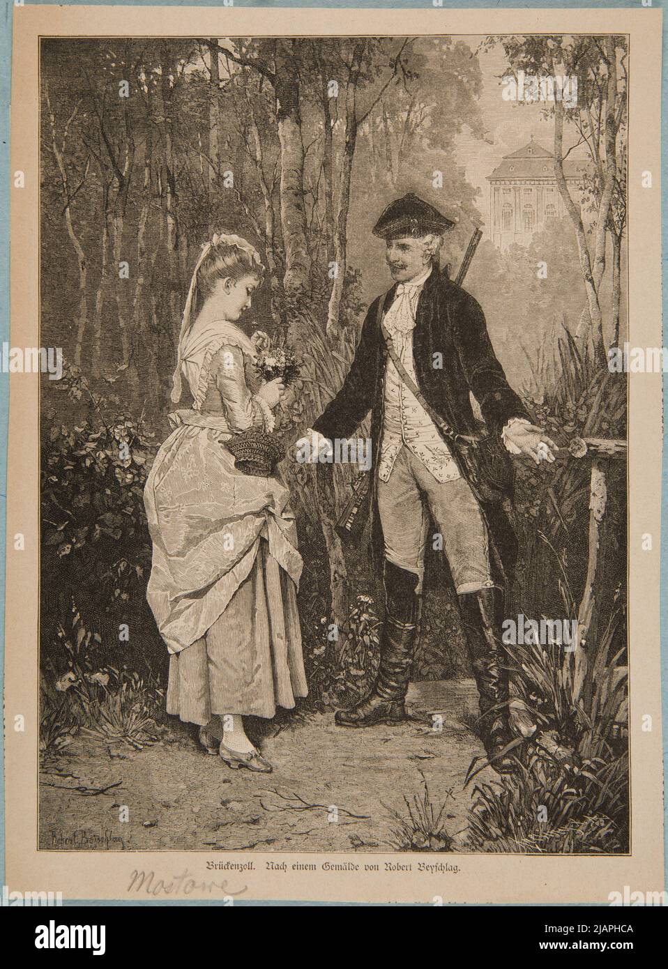 Mostowe according to the painting by Robert J. Beyschlag. A clip from a ...