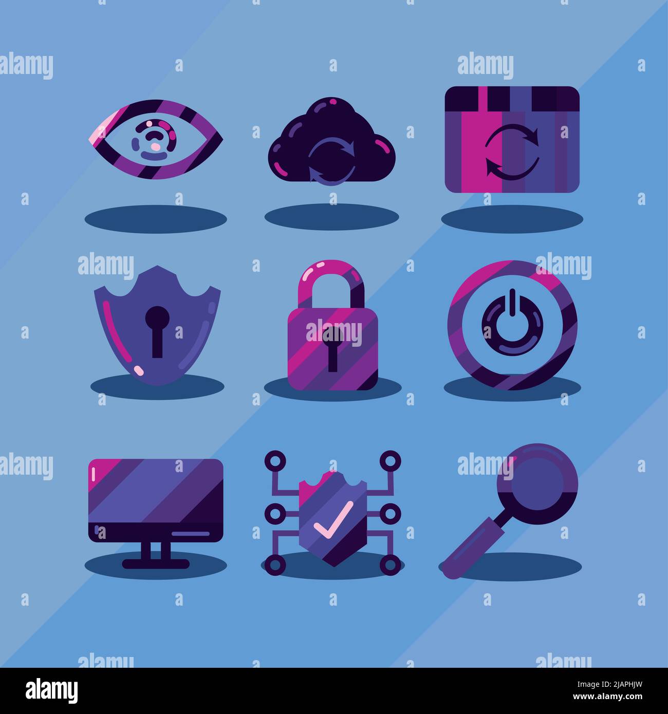 nine flat cyber security items Stock Vector Image & Art - Alamy nine flat cyber security items Stock Vector Image & Art - Alamy
