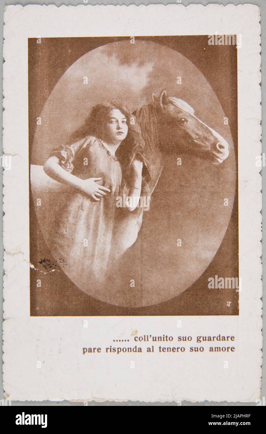 Milan Girl and Rumak Stock Photo - Alamy