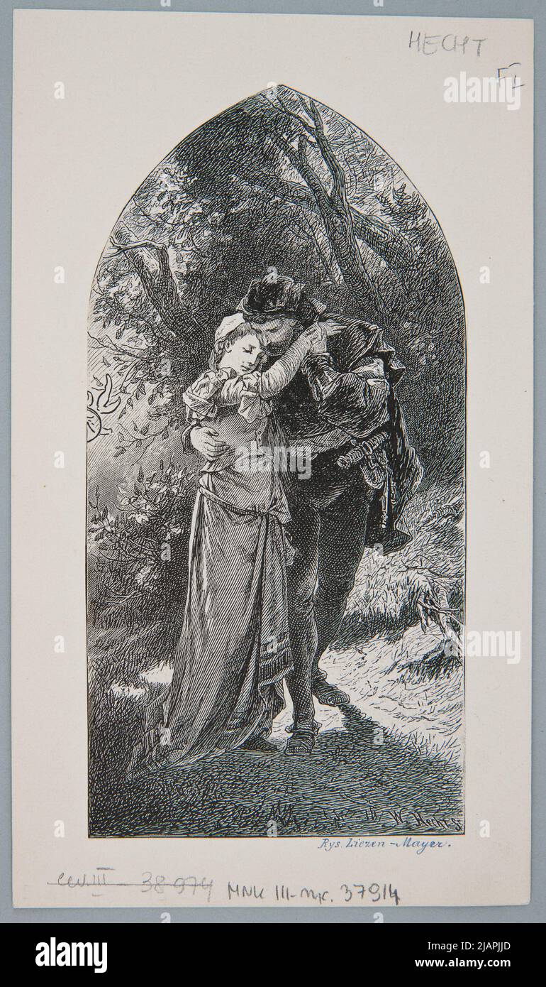 Illustration for Faust Goethe Małgorzata and Faust According to ...