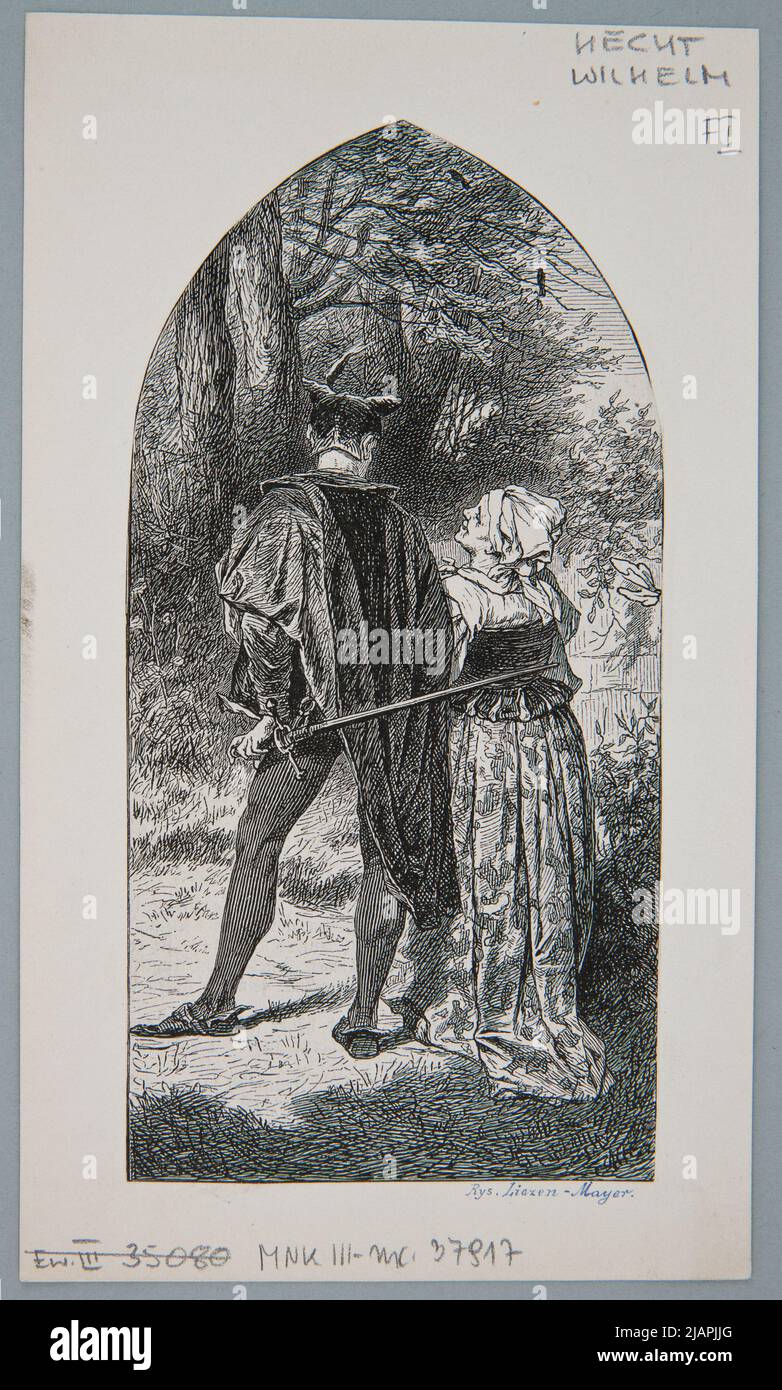 Illustration for Faust Goethe Małgorzata and Faust According to ...
