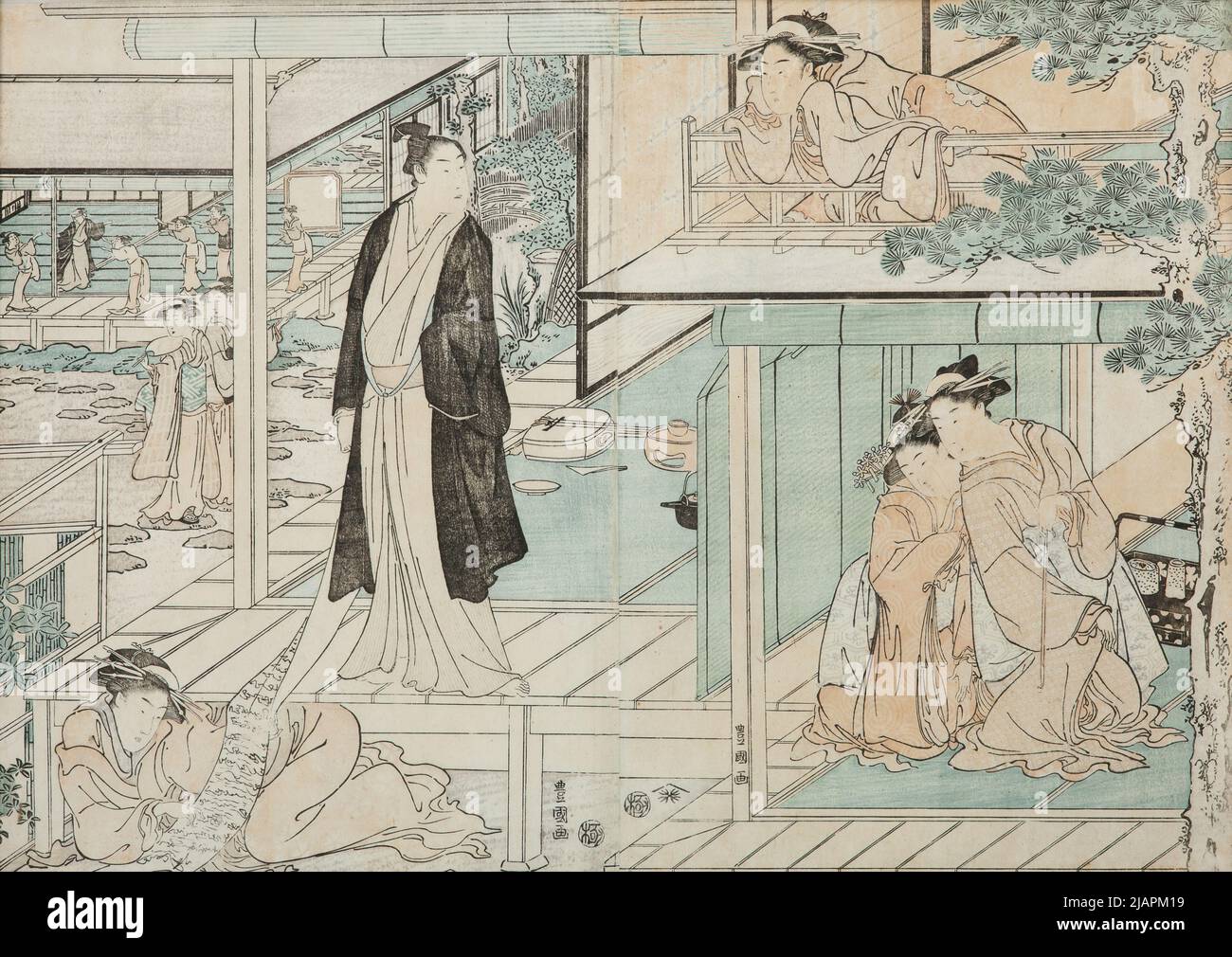 Utagawa toyokuni 1769 1825 hi-res stock photography and images - Alamy