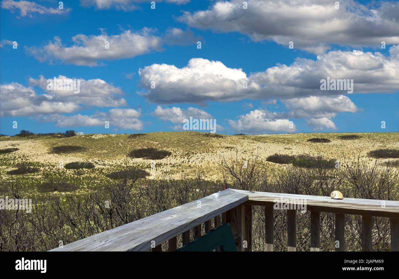 Cape Cod National Seashore Dunes and Sea at Provincetown, Cape Cod ...