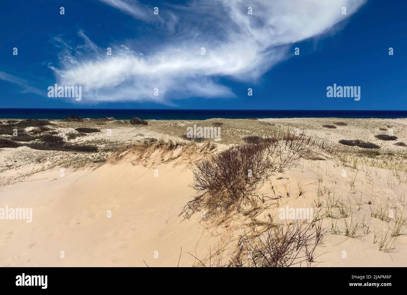 Cape Cod National Seashore Dunes and Sea at Provincetown, Cape Cod ...