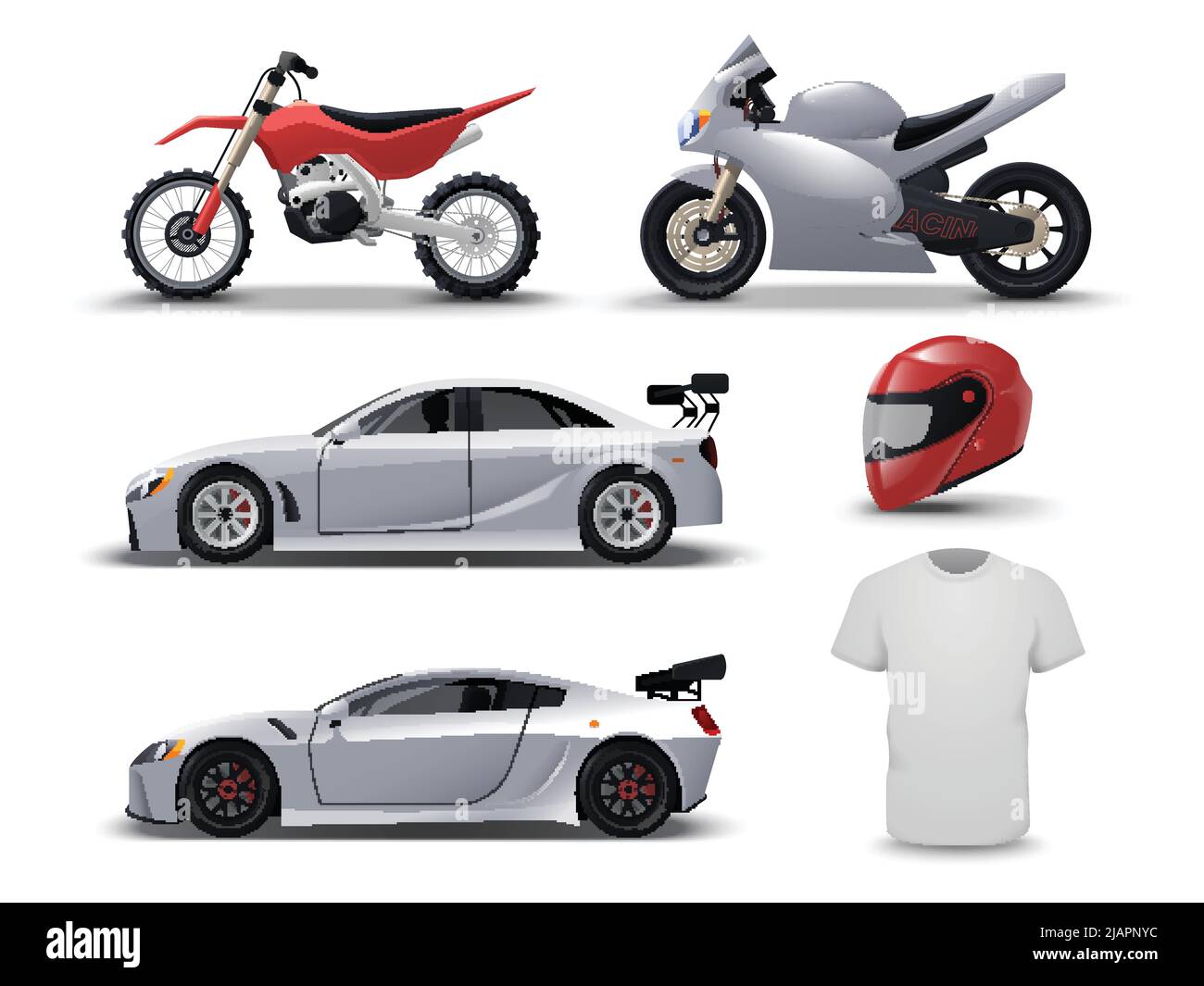 Racing outfit illustration Stock Vector Images - Alamy