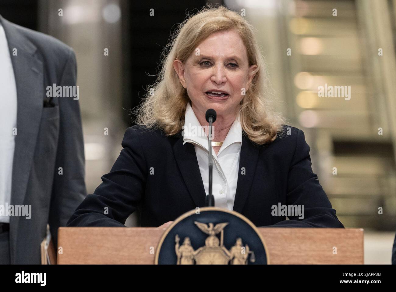 New York, United States. 31st May, 2022. Congresswoman Carolyn Maloney ...