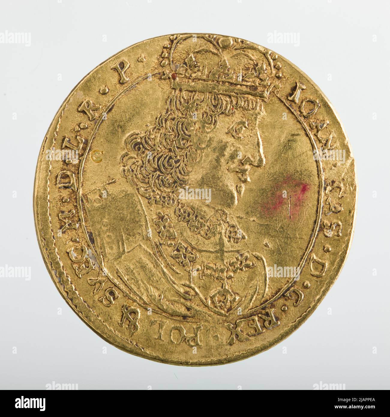 John II Kazimierz (1649–1668), Dukat Elbląg, Elbląg; 1661 Mint of Elbl ...
