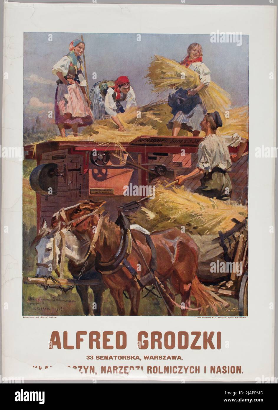 Poland farming machines hi-res stock photography and images - Alamy
