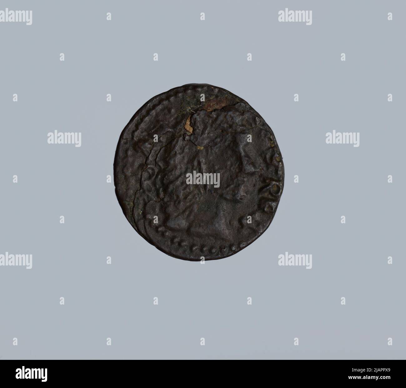 False coin, crown shilIIng, 1666, John II Casimir (1649 1668 Stock ...