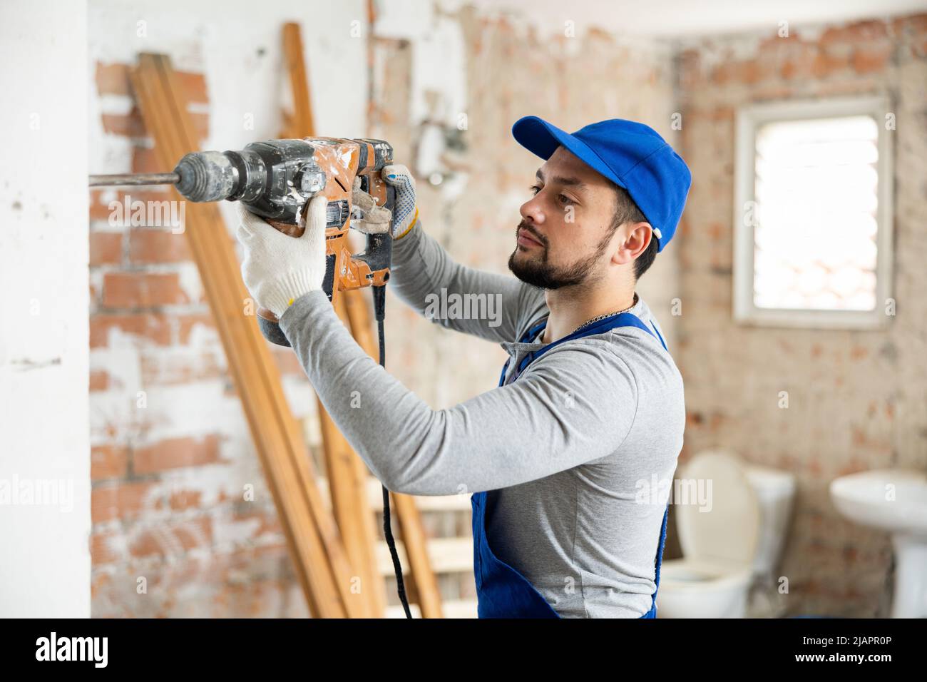 Engineer drills hi-res stock photography and images - Alamy