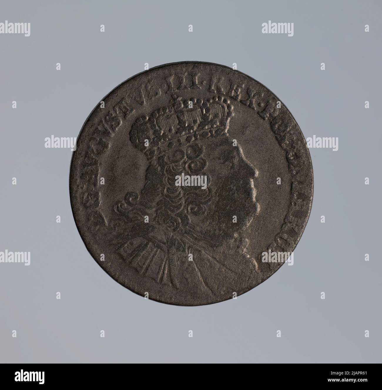 False Coin, Crown Six Groschen, 1756, Augustus III SAS (1733 1763 Stock ...