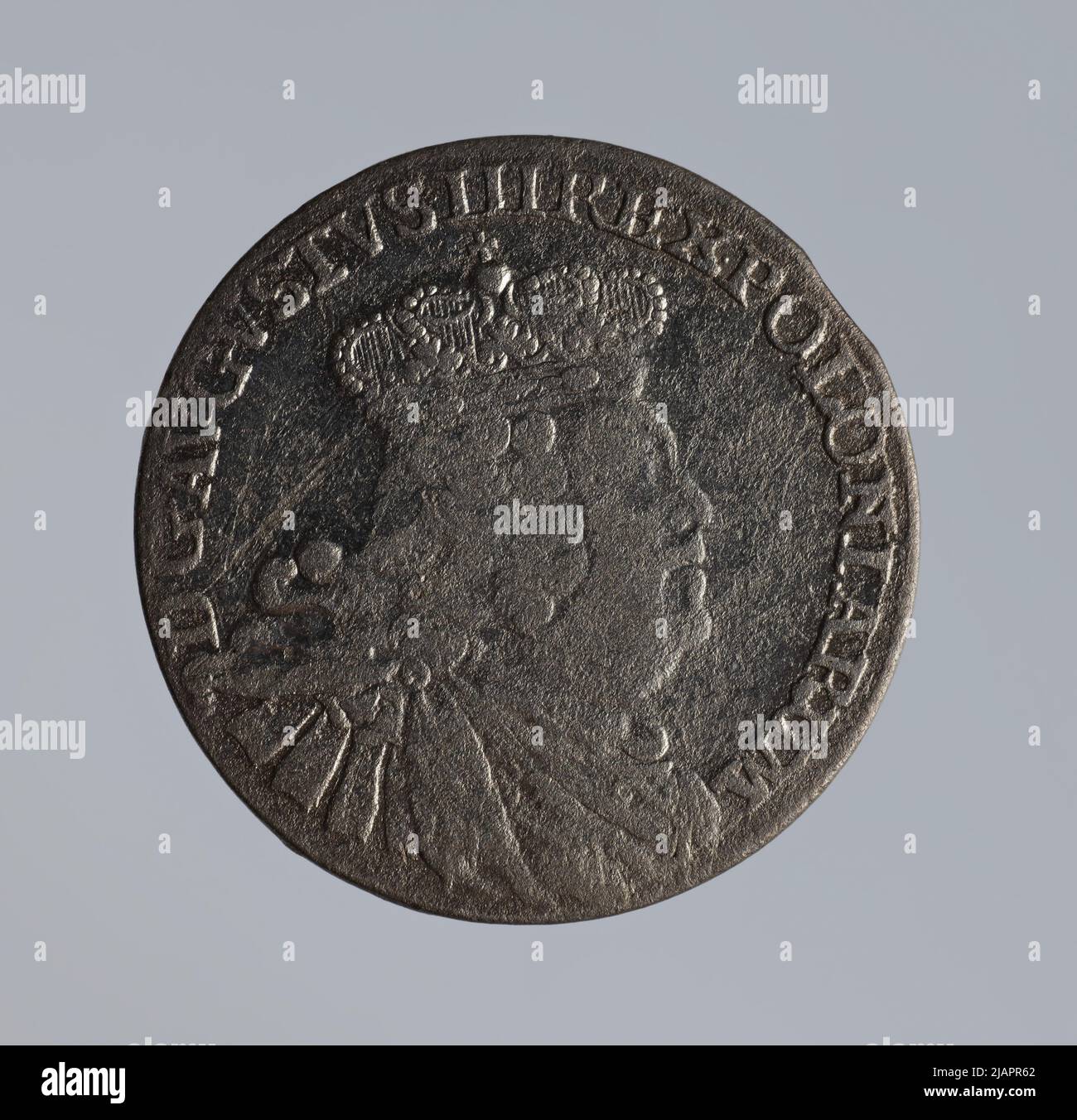 False Coin, Crown Six Groschen, 1756, Augustus III SAS (1733 1763 Stock ...