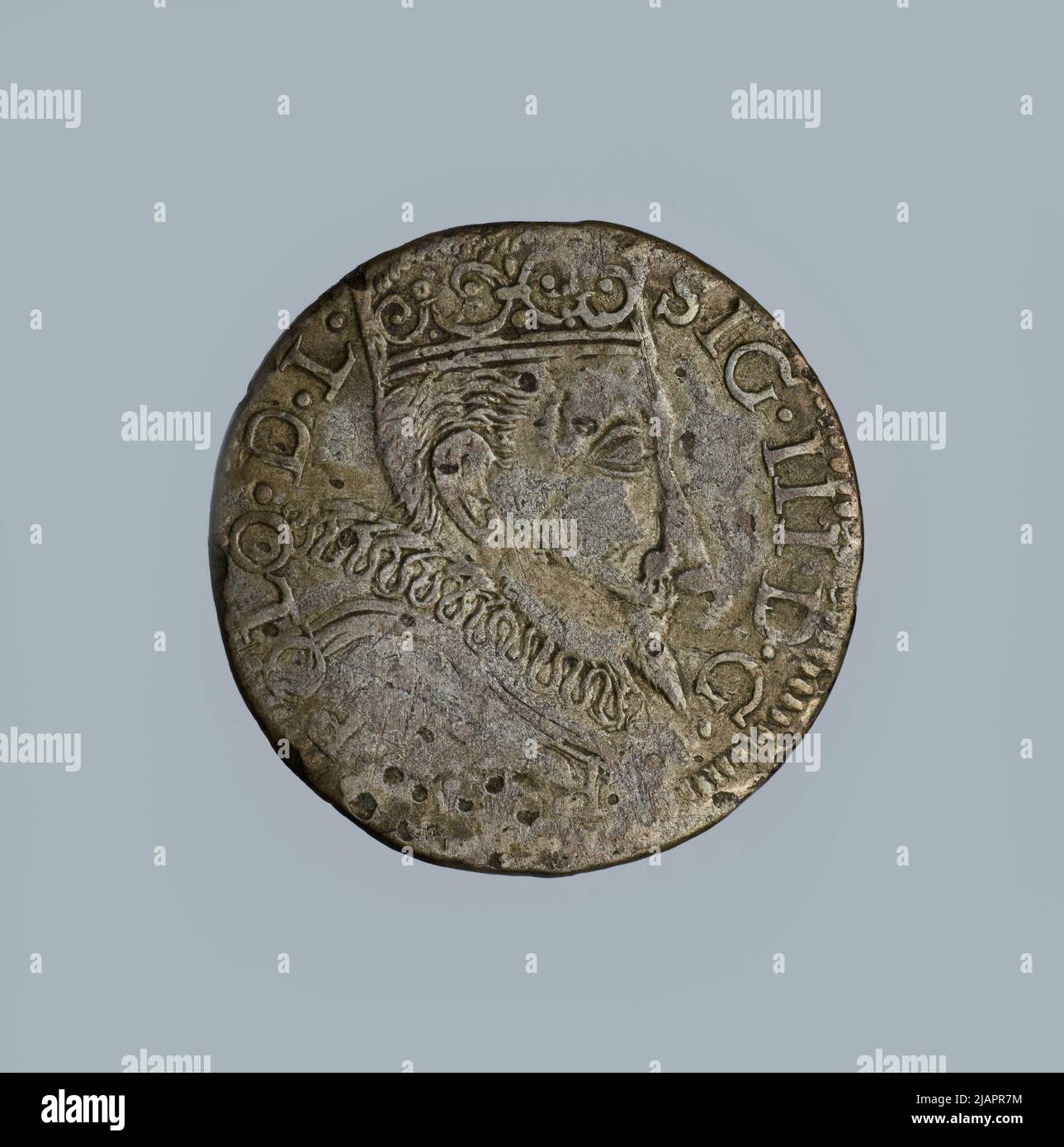 False Coin, Crown Three Groschen, 1601, Sigismund III Vasa (1587 1632 ...