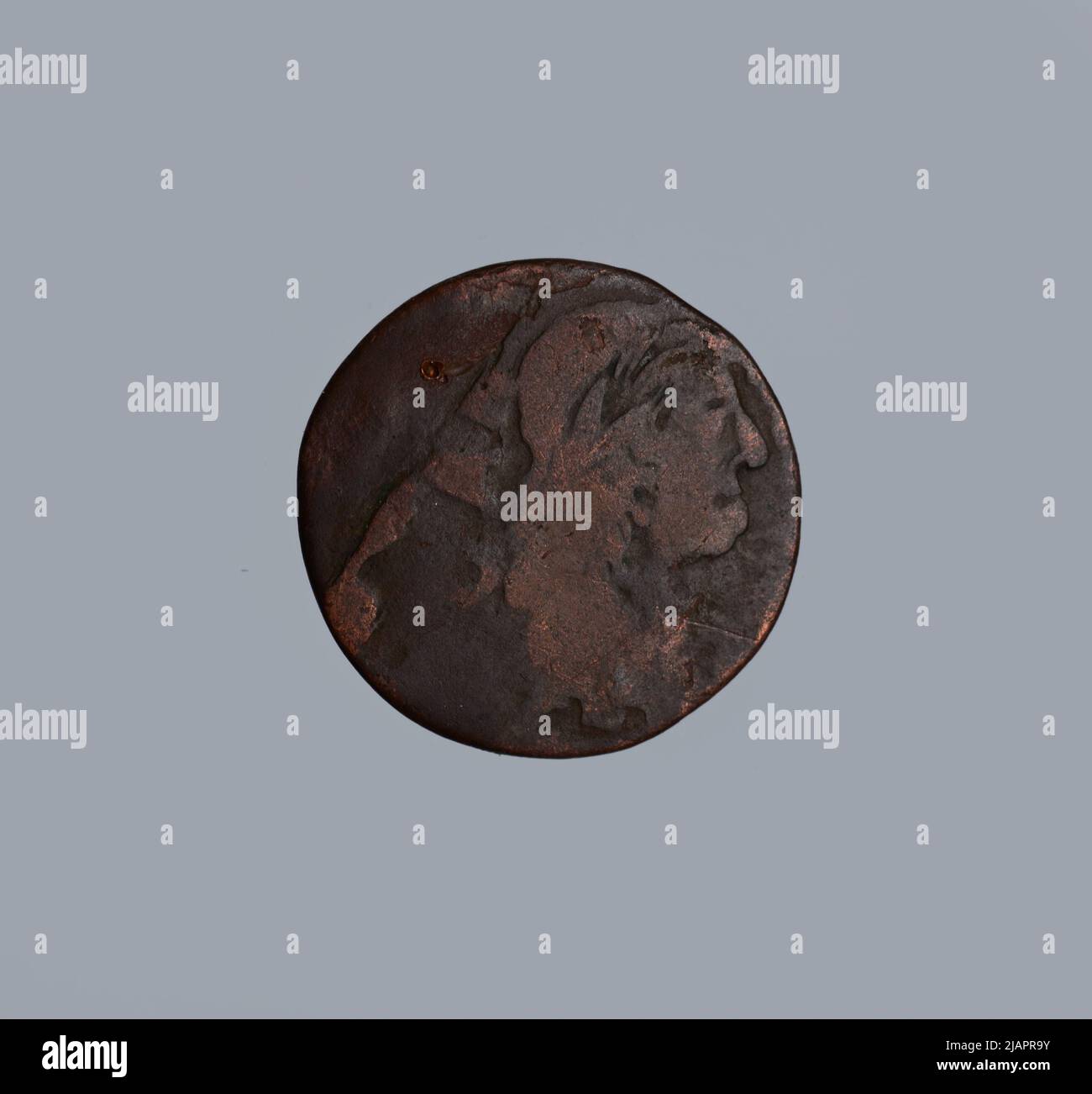 False coin, IIthuanian shilIIng, John II Casimir (1649 1668 Stock Photo ...