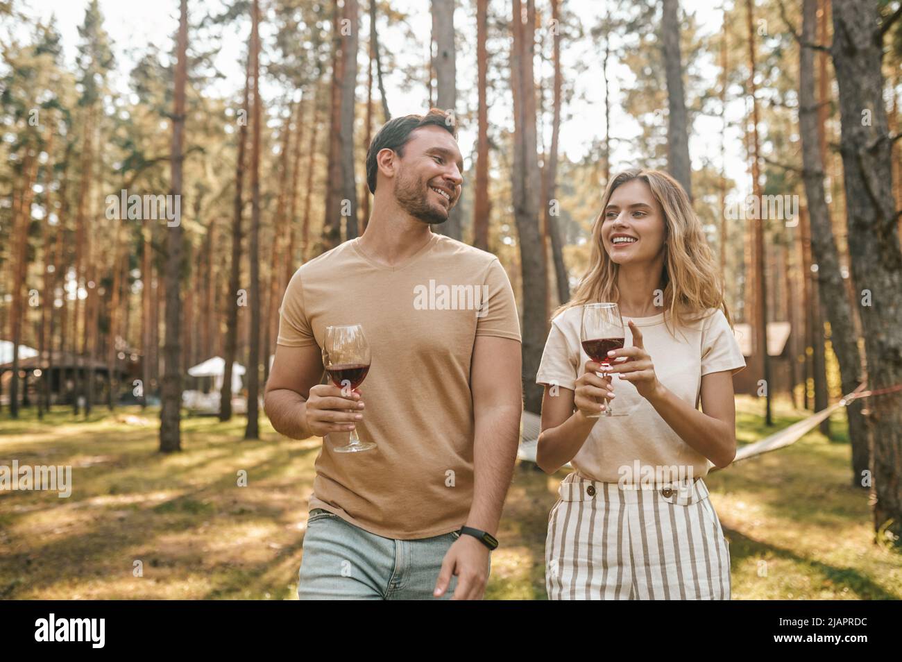 Two romantic partners celebrating the relationship anniversary Stock ...
