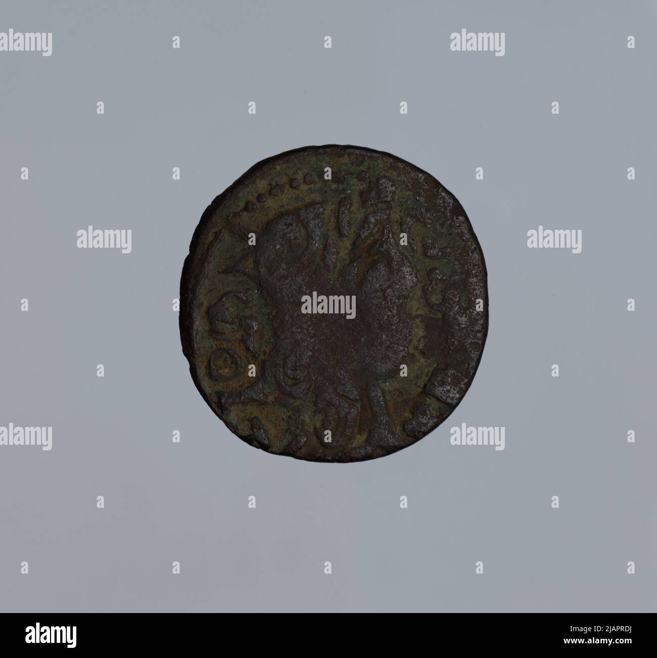 False coin, IIthuanian shilIIng, John II Casimir (1649 1668 Stock Photo ...